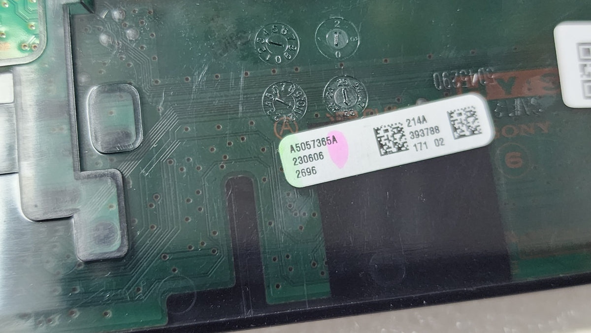 A5057365A Sony IR Remote Sensor and Power Button Assembly A-5057-365-A ...