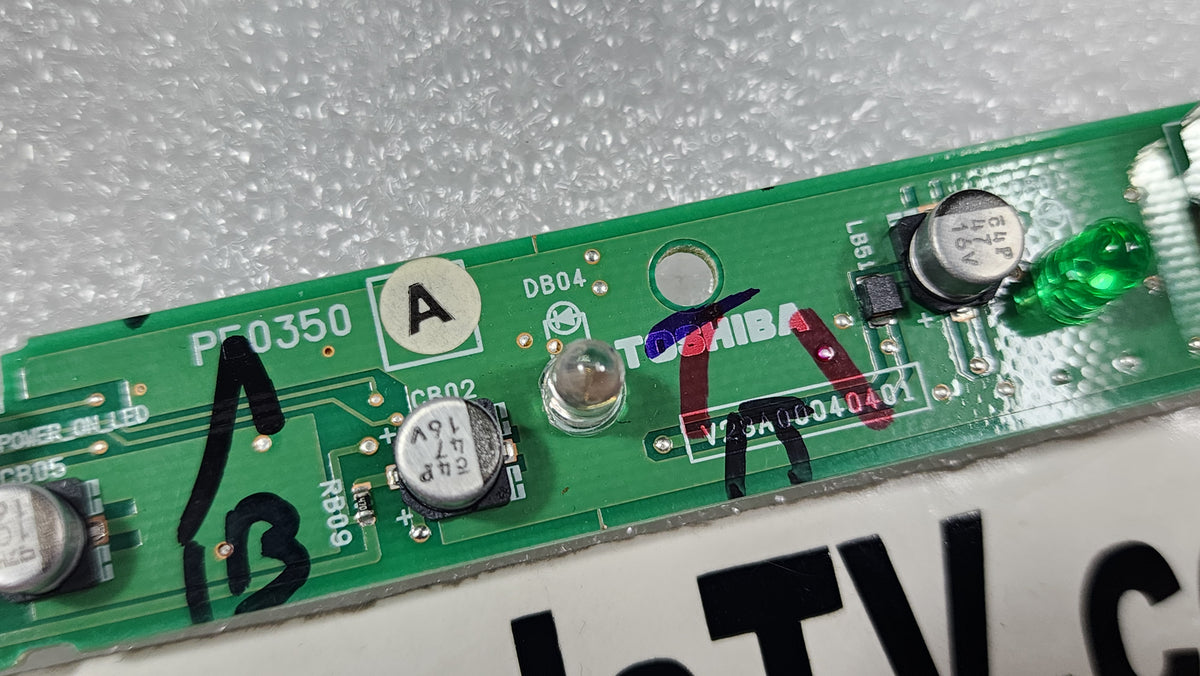 Toshiba IR Remote Sensor 75006718 / V28A00040401 for Toshiba 42HL167 ...