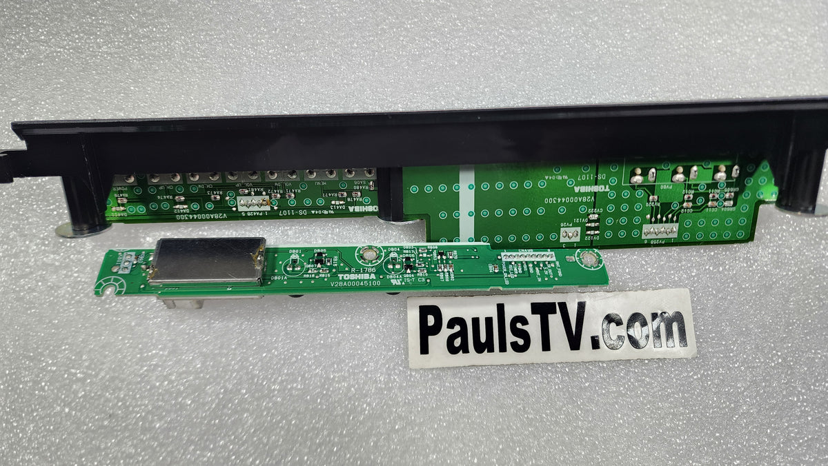 Toshiba IR Remote Sensor and Buttons Assembly 75007942, V28A00045001 ...
