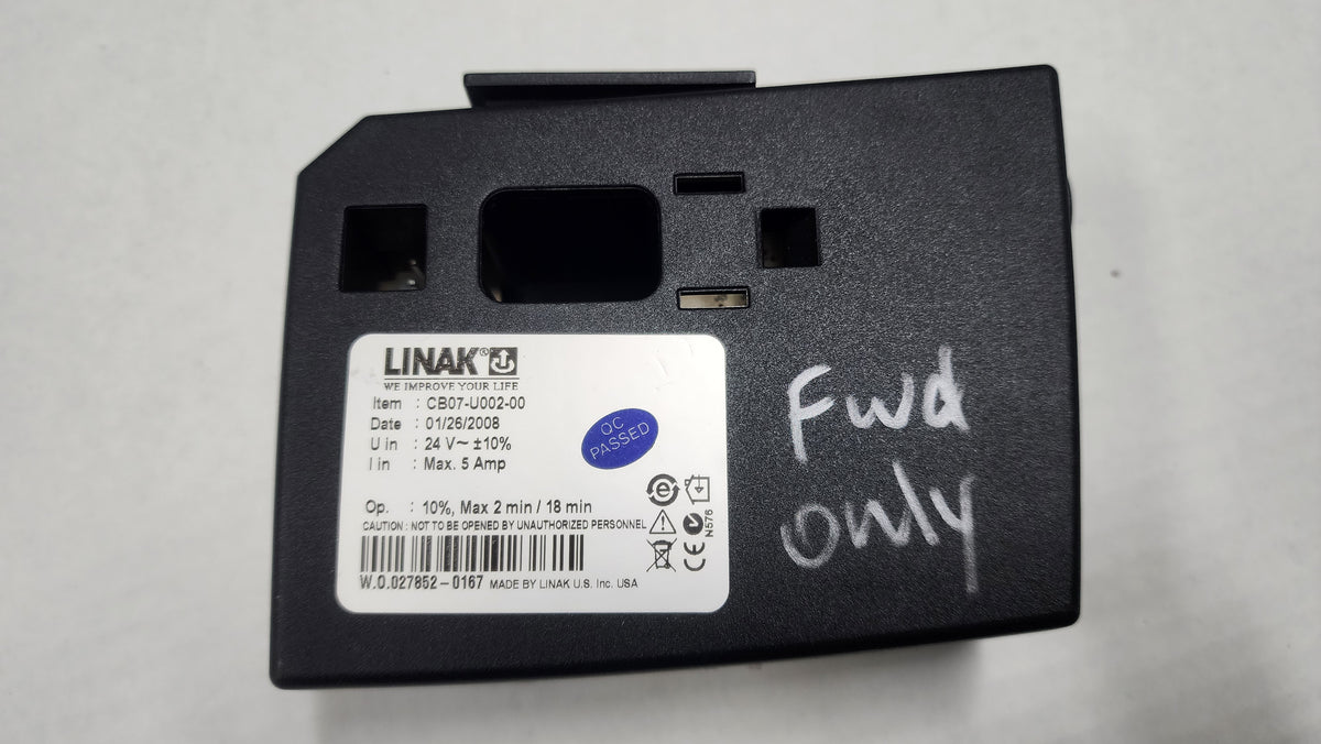 LINAK CB07-U002-00 / CB07-U006-00 Control Box ☆MAIL IN - REPAIR SERVIC ...