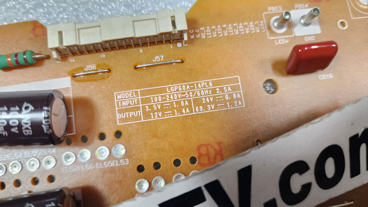 LG Power Supply Board EAY63072701 for LG 60LB7100-UT / 60LB7100-UT.BUS ...