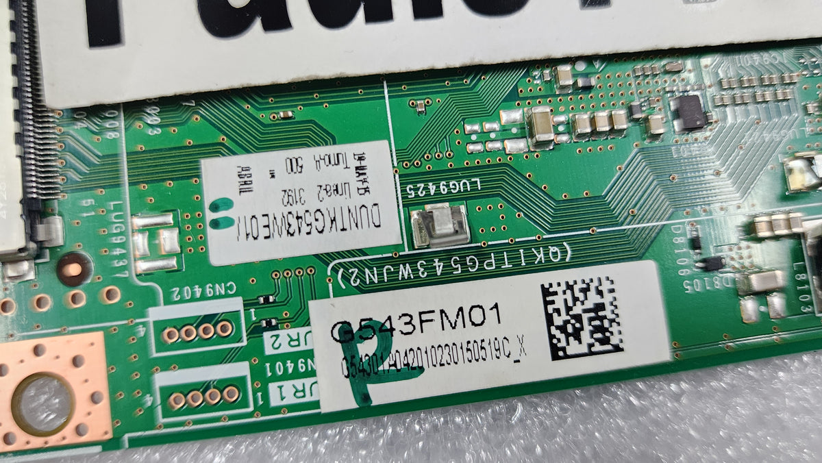 Sharp FRC Board G543FM01 / DUNTKG543FM01 for Sharp LC-70UC30U and more ...