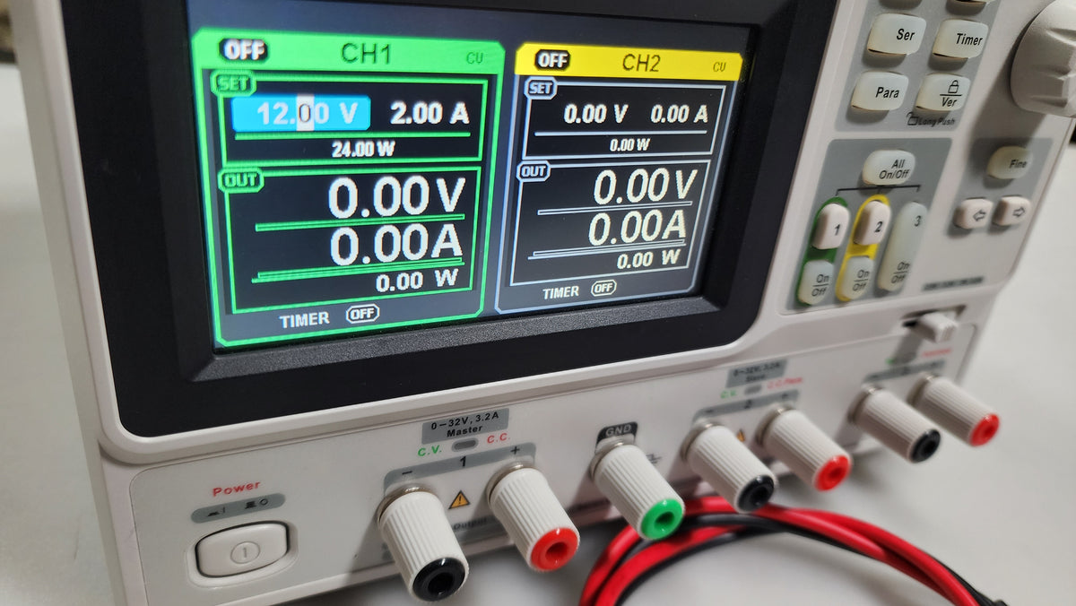 Siglent SPD3303X-E - Programmable Linear DC Power Supply 3 Channels ...