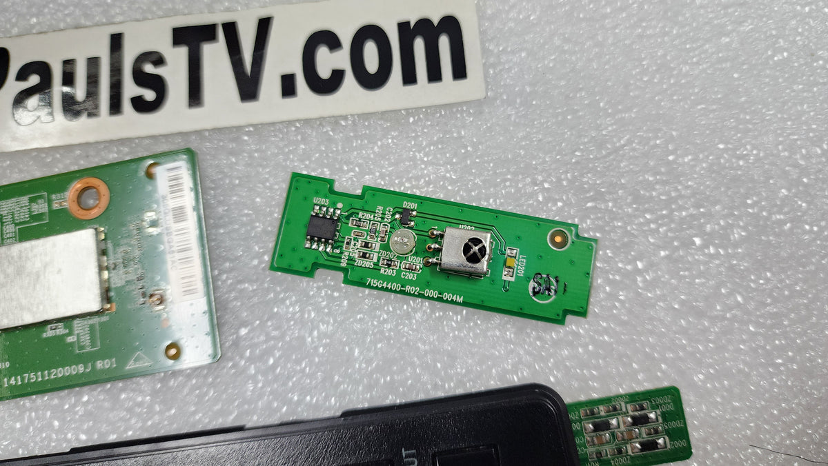 Vizio Wifi, IR Remote Sensor, and Buttons 305GLUSBGA / 715G4400-R02-00 ...