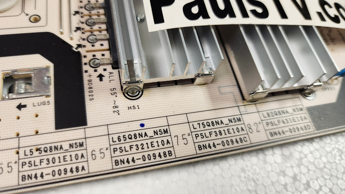 Samsung Power Supply Board BN4400948B / BN44-00948B for Samsung QN65Q8 ...